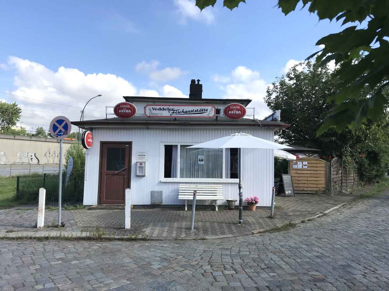 Gerettete Hamburgensie: Veddeler Fischgaststätte | Denkmalverein Hamburg